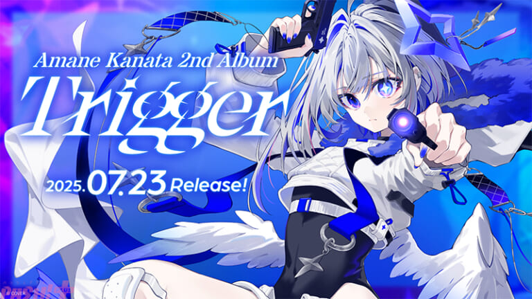 【ホロライブ】天音かなた2ndアルバム『Trigger』リリース＆自身初のソロライブ開催が決定！ 新曲『きゅーぴっど。』の先行リリースも発表【撃ち抜けかなた】 - PASH! PLUSPASH ...