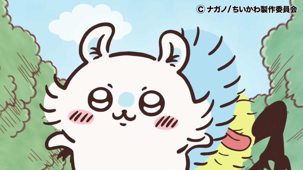 アニメ『ちいかわ』第27話の予告ツイートが不穏。モモンガの後ろに映るのは？ Pash Pluspash Plus