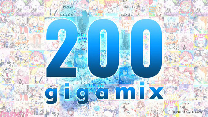 【ホロライブ】公式チャンネル200万登録記念のDJmix作品は楽曲200曲・約3時間の大ボリューム！ 『hololive Medley mix ...