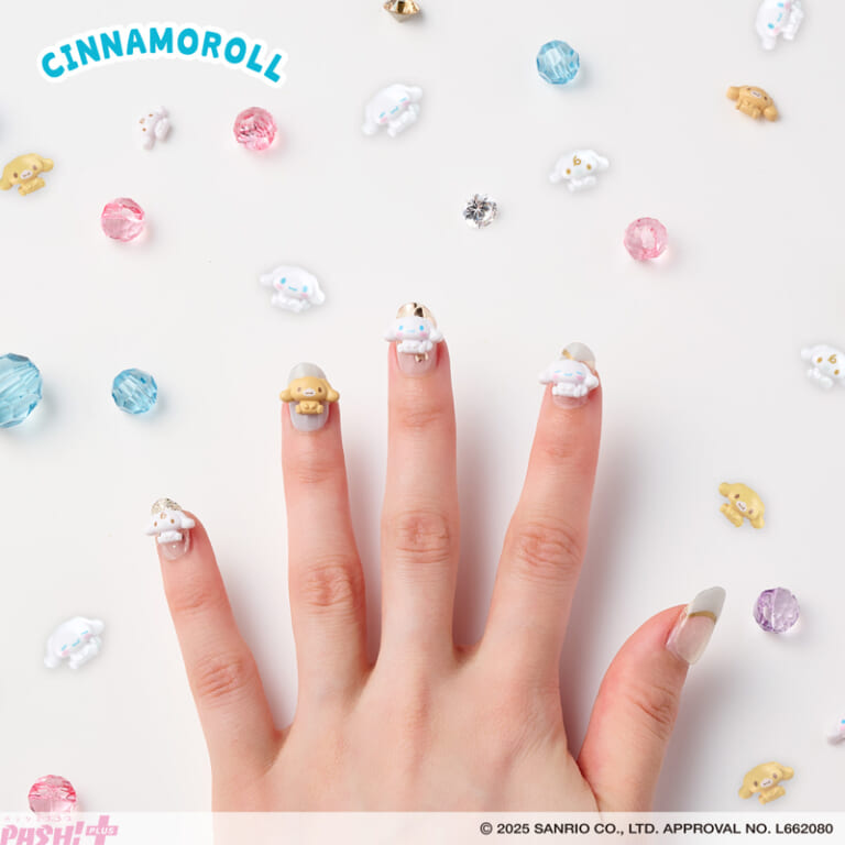 サンリオキャラや「たまごっち」がかわいい3Dネイルパーツに！ 手軽にネイルアートを楽しめる『きゃらねいるぱーつ』が新発売 - PASH! PLUSPASH! PLUS